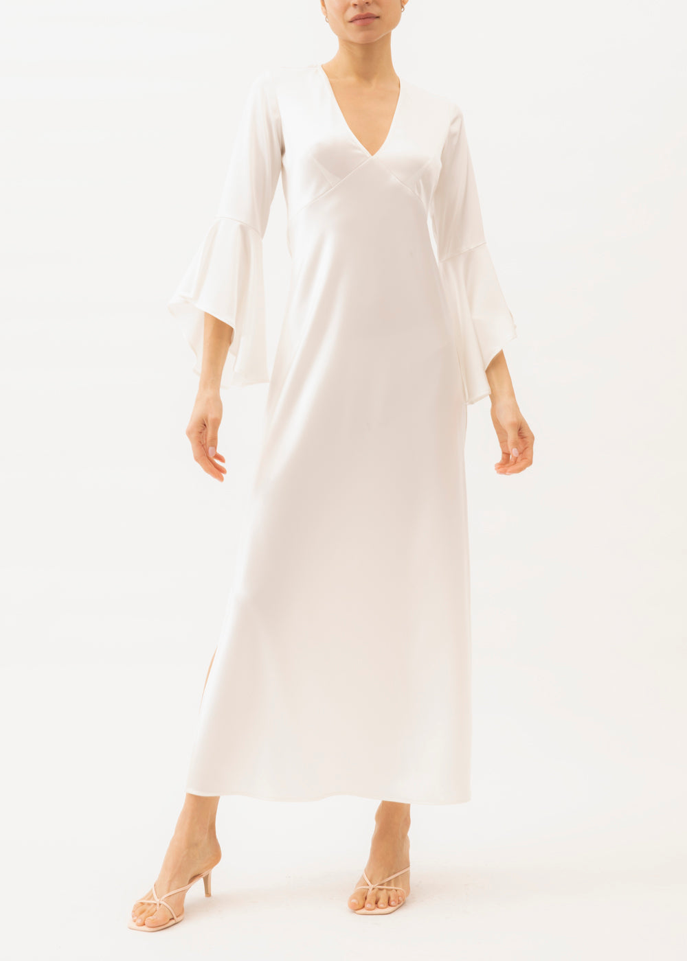 Rita White Maxi Dress – Jaline Resort